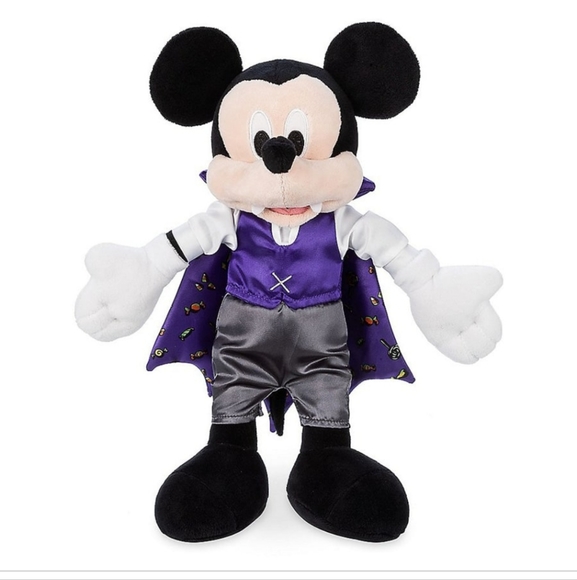 Disney | Toys | Vampire Mickey Mouse Halloween 29 Disney Parks Plush ...